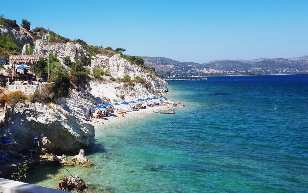 Discover the best Samos beaches - Natania Travel