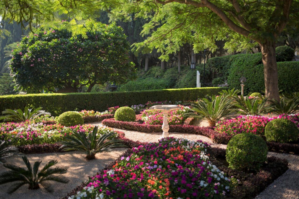 The Bahá’í Gardens, beautiful and holy place in Haifa