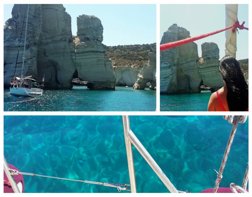 Sailing around the incredible Milos island - Natania Travel