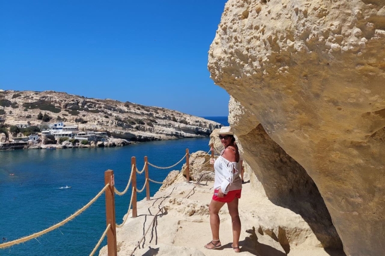 Matala Caves, a former hippie paradise - Natania Travel