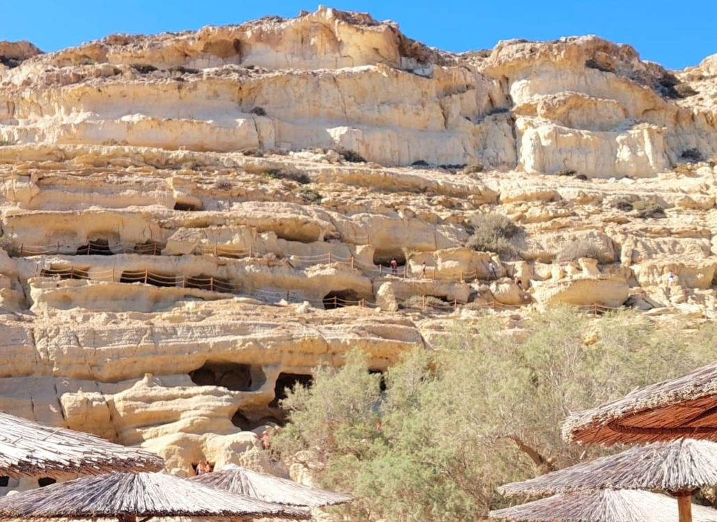 Matala Caves, a former hippie paradise - Natania Travel