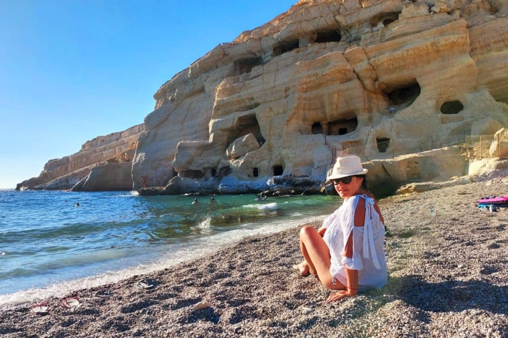 Matala Caves, a former hippie paradise - Natania Travel