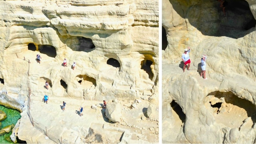 Matala Caves, a former hippie paradise - Natania Travel